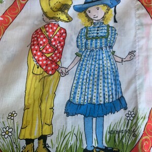 Holly Hobbie Curtain Panels Pair // Children's Room Nursery Decor - Etsy