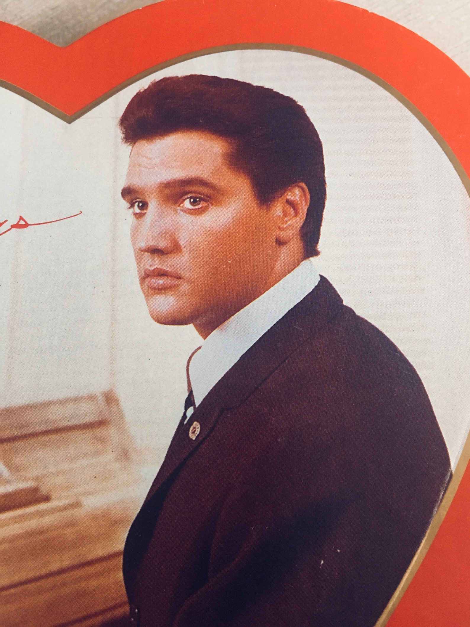 Elvis Presley Valentine Heart Box Collector Series Russell | Etsy