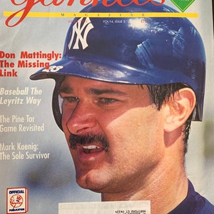 New York Yankees Magazines 1992-1995 | Etsy