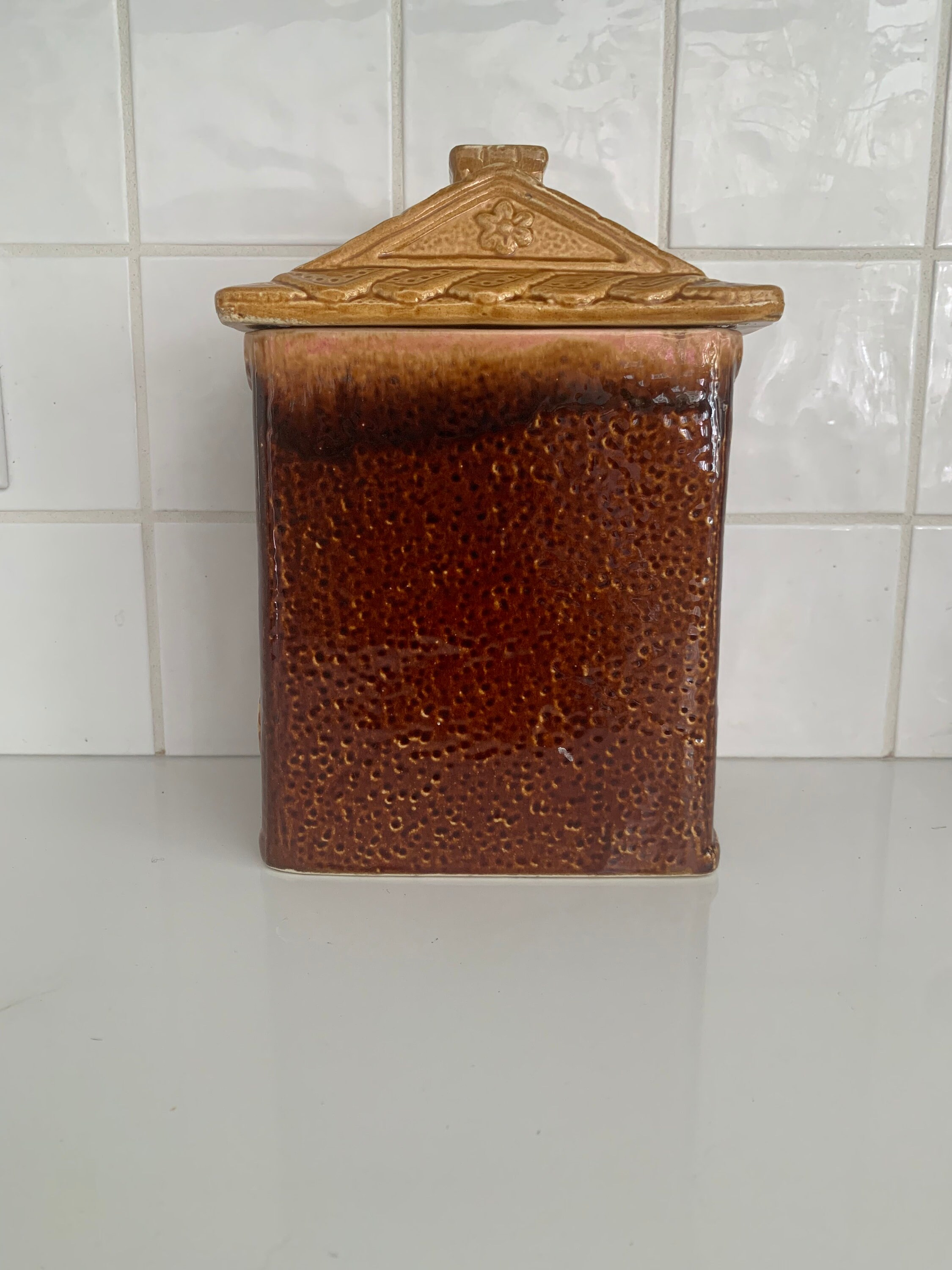 Mid Century Gingerbread House Cookie Jar - Etsy
