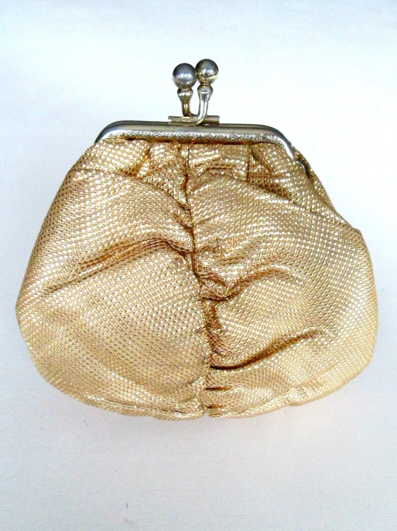 Antique Gold Fabric Lame Purse 1920s 1930s Jazz Age Gatsby - Etsy