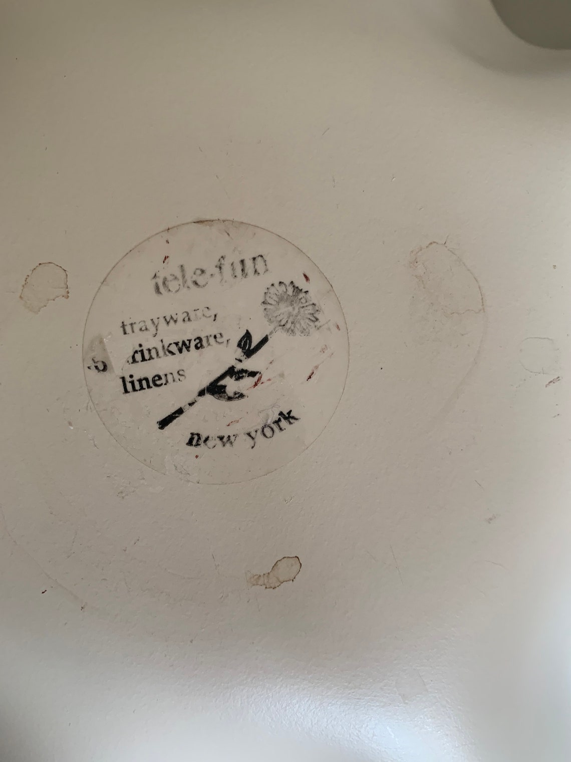 Tele-fun Trayware Floral Laminated Bowl - Etsy