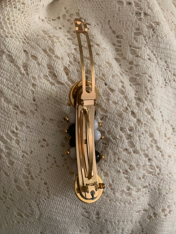 1990s Mob Wife Hair Barrette // Italian Made Hair Acc… - Gem