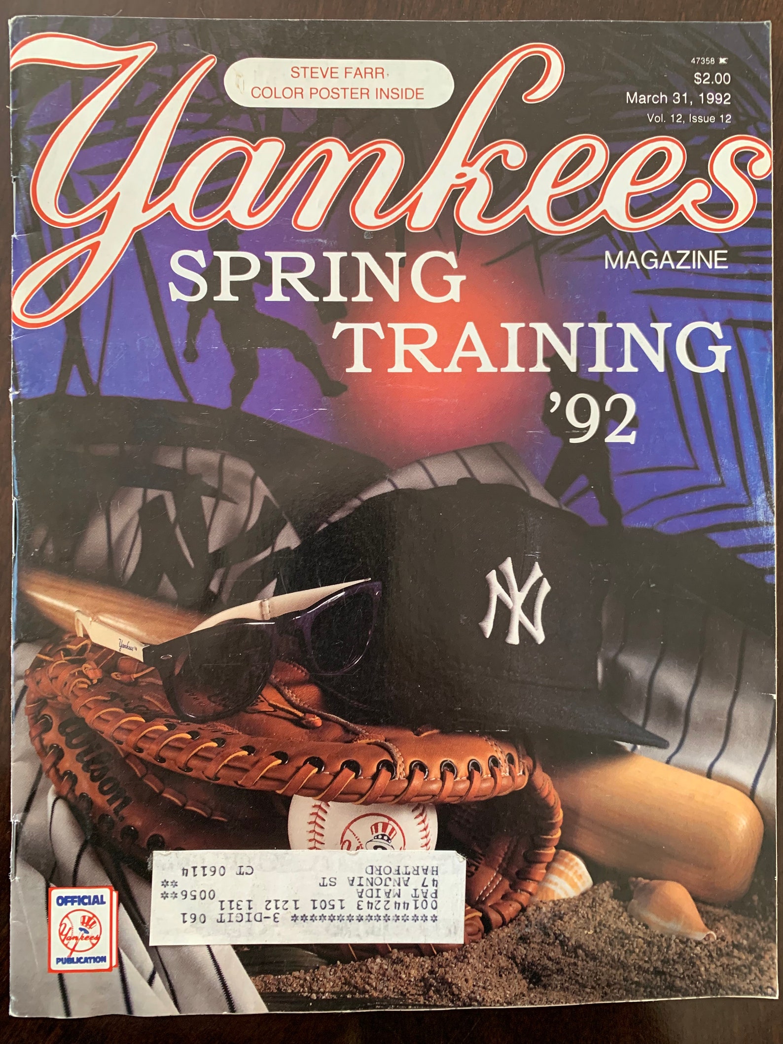 New York Yankees Magazines 1992-1995 | Etsy