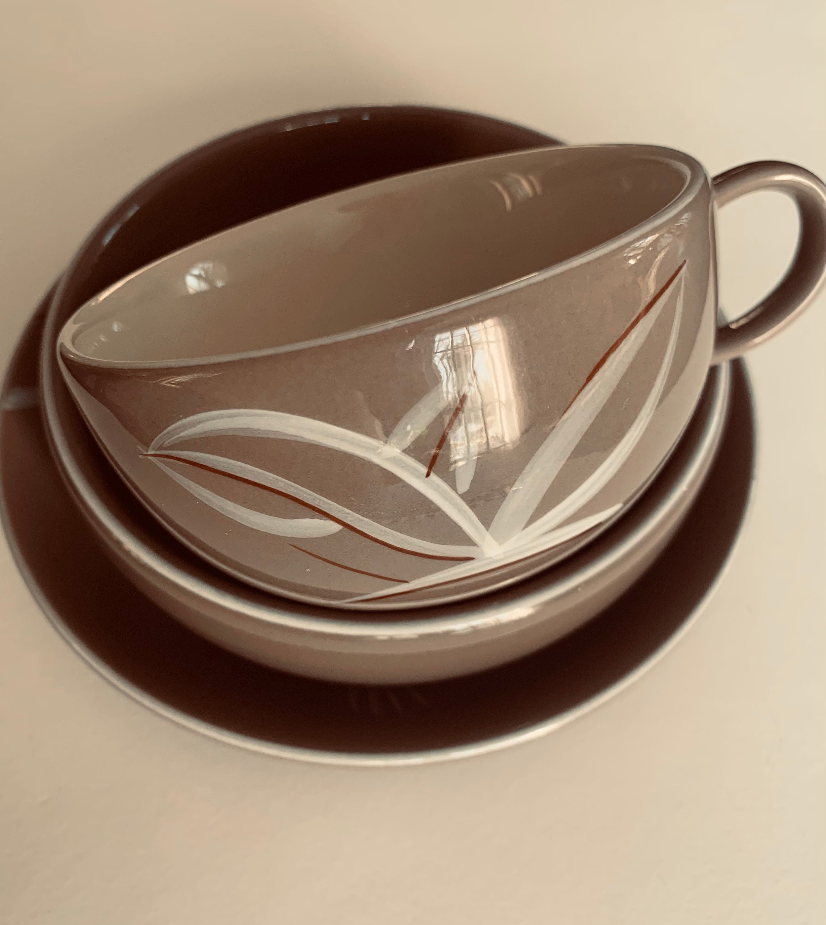 1960s Mid Century Breakfast Lunch Set // Winfield Desert Dawn Three ...
