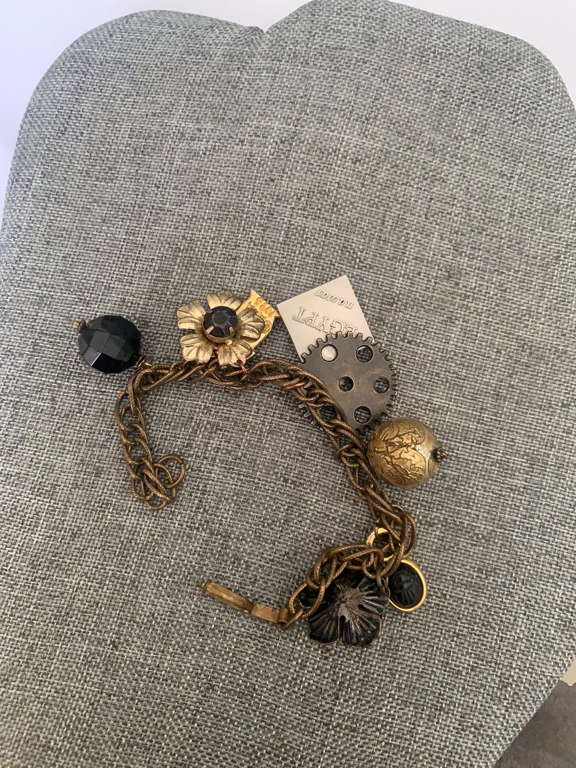 1970s MMA Egypt Charm Bracelet // Metropolitan Museum of Art NYC ...
