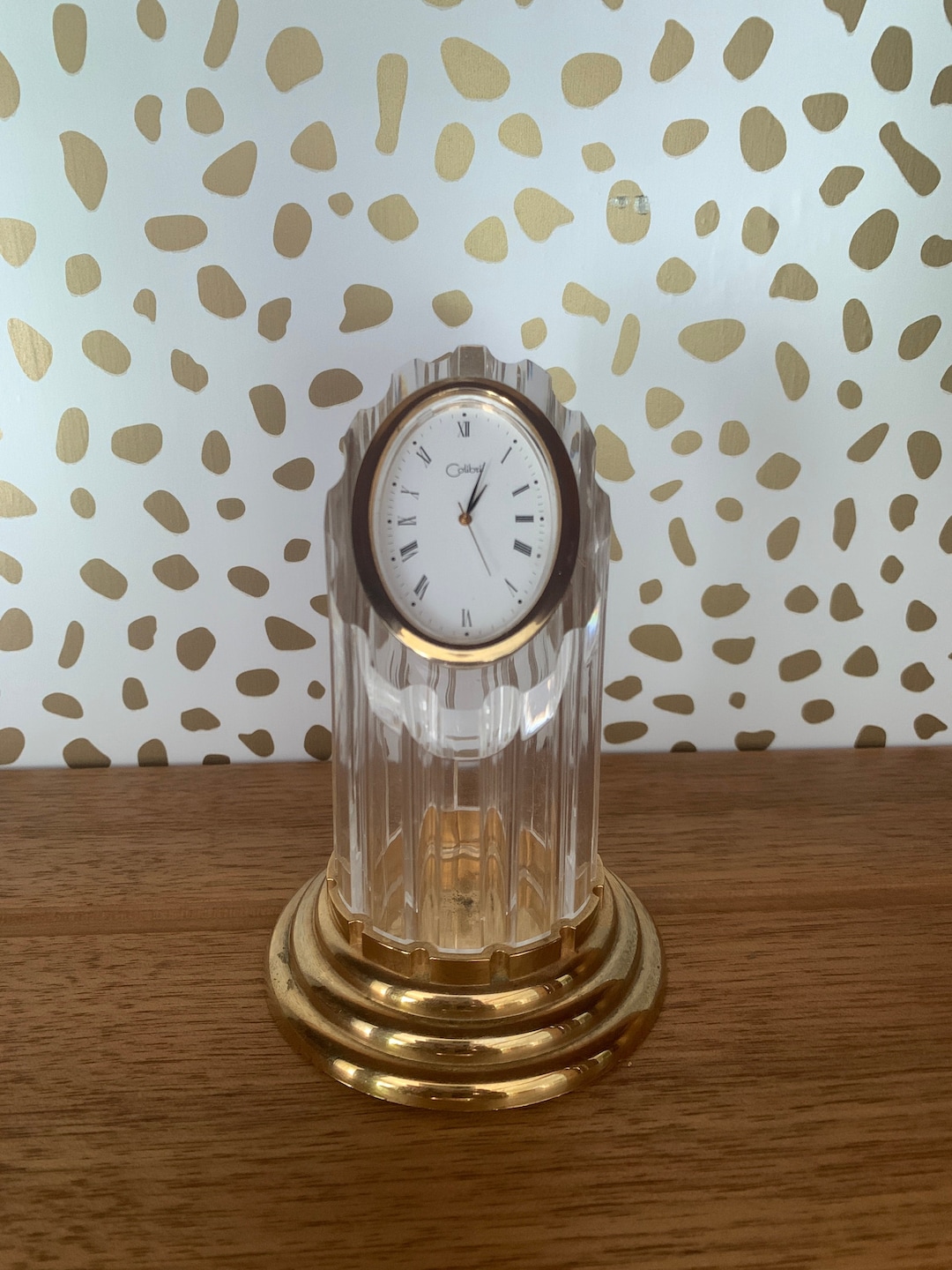 Colibri Battery Operated Table Clock Art Deco Style Time Piece - Etsy