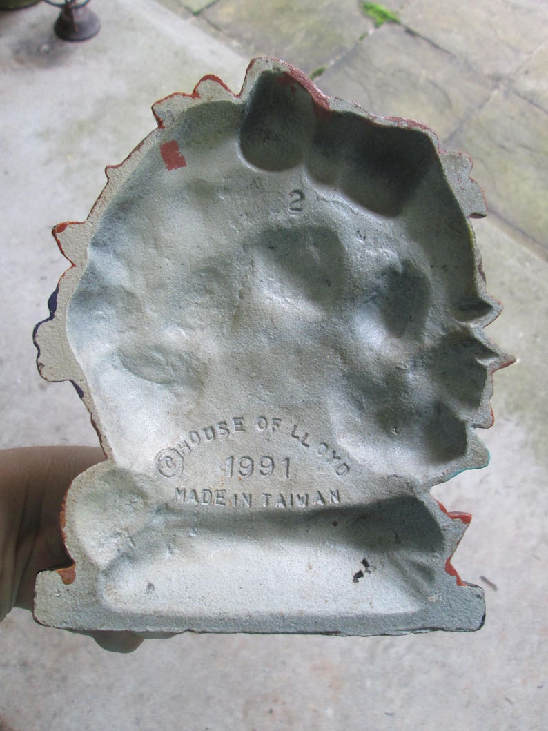 Cast Iron Autumn Basket Doorstop // 1991 House of Lloyd // | Etsy