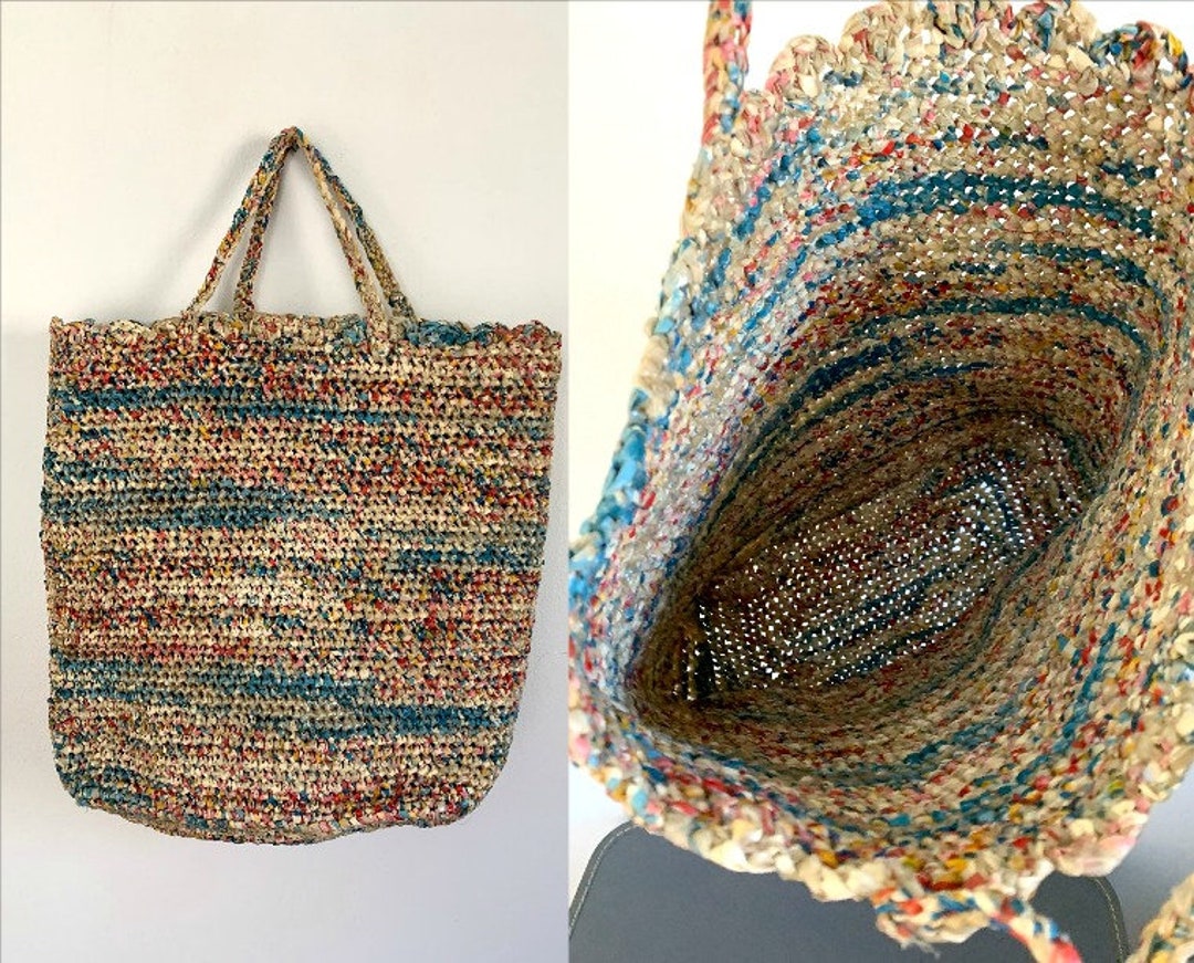 Recycled Wax Paper Tote Bubble Gum Wrapper Bag Bazooka Comics OOAK - Etsy