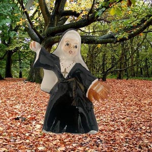 1950s Nun With Catchers Mitt Figurine Knick Knack Statue - Etsy
