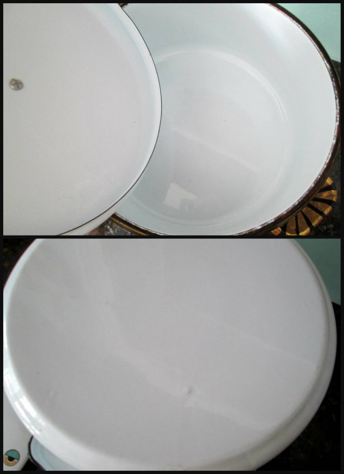 Mid Century Modern Enamelware Cooking Serving 1960s Georges Briard ...