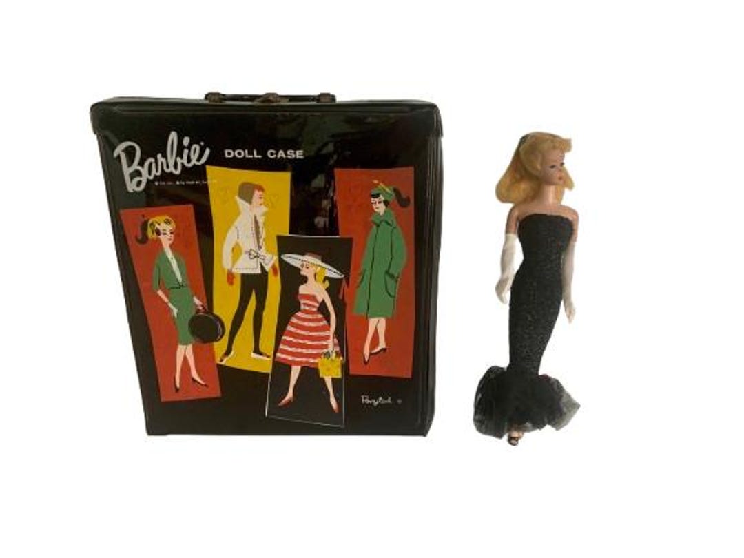 1961 Barbie Doll Solo in the Spotlight With Single Vinyl Case - Etsy
