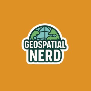Geospatial Hard Hat Stickers – GIS, Surveying, and Mapping Vinyl Decals ...
