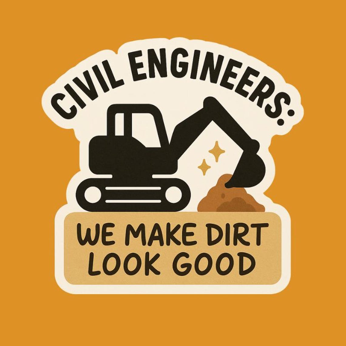 Funny Civil Engineering Stickers | Engineering Pun Stickers | CAD ...