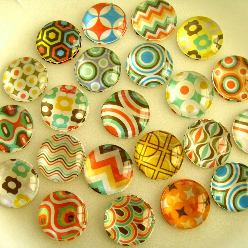 Cabochon Magnet - Etsy