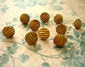 Gold Push Pins - Etsy
