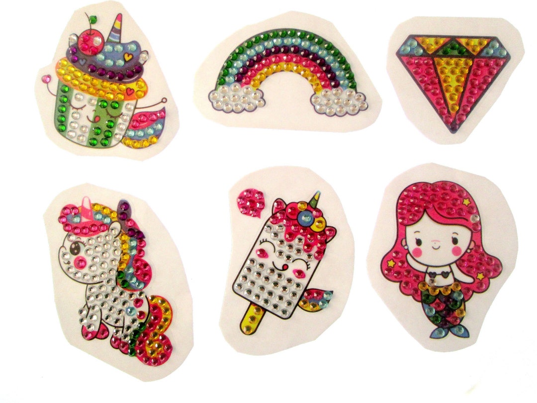 Finished Completed Stickers Diamond Painting 5D Diamond Art - Etsy