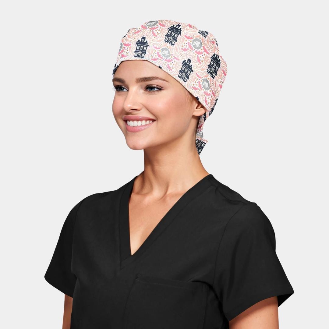 Blushingly Bewitched - Pixie Medical Scrub Cap - Etsy