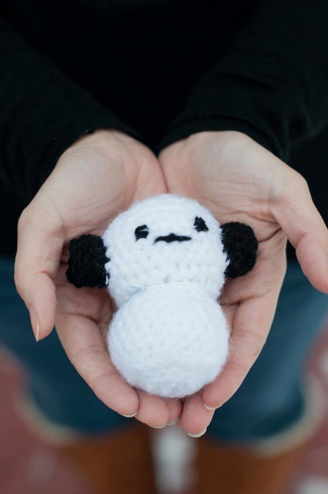 Amigurumi Alien Robot Toy, White and Black - Etsy