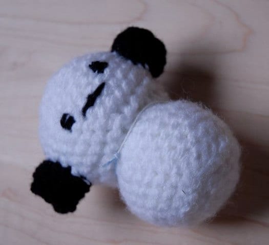 Amigurumi Alien Robot Toy, White and Black - Etsy