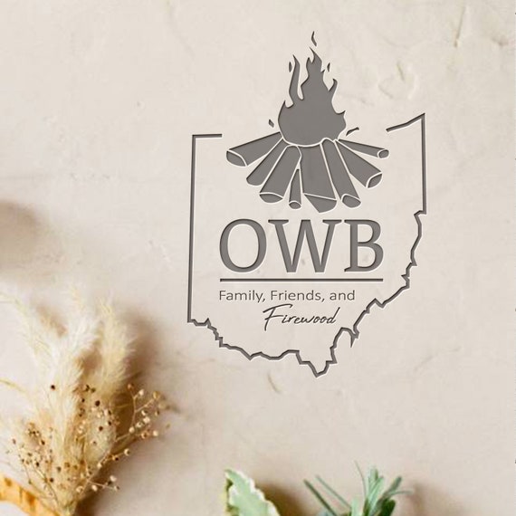 Fire Logo Wood Logo Bonfire Brand Wood Brand Brand Design | Etsy