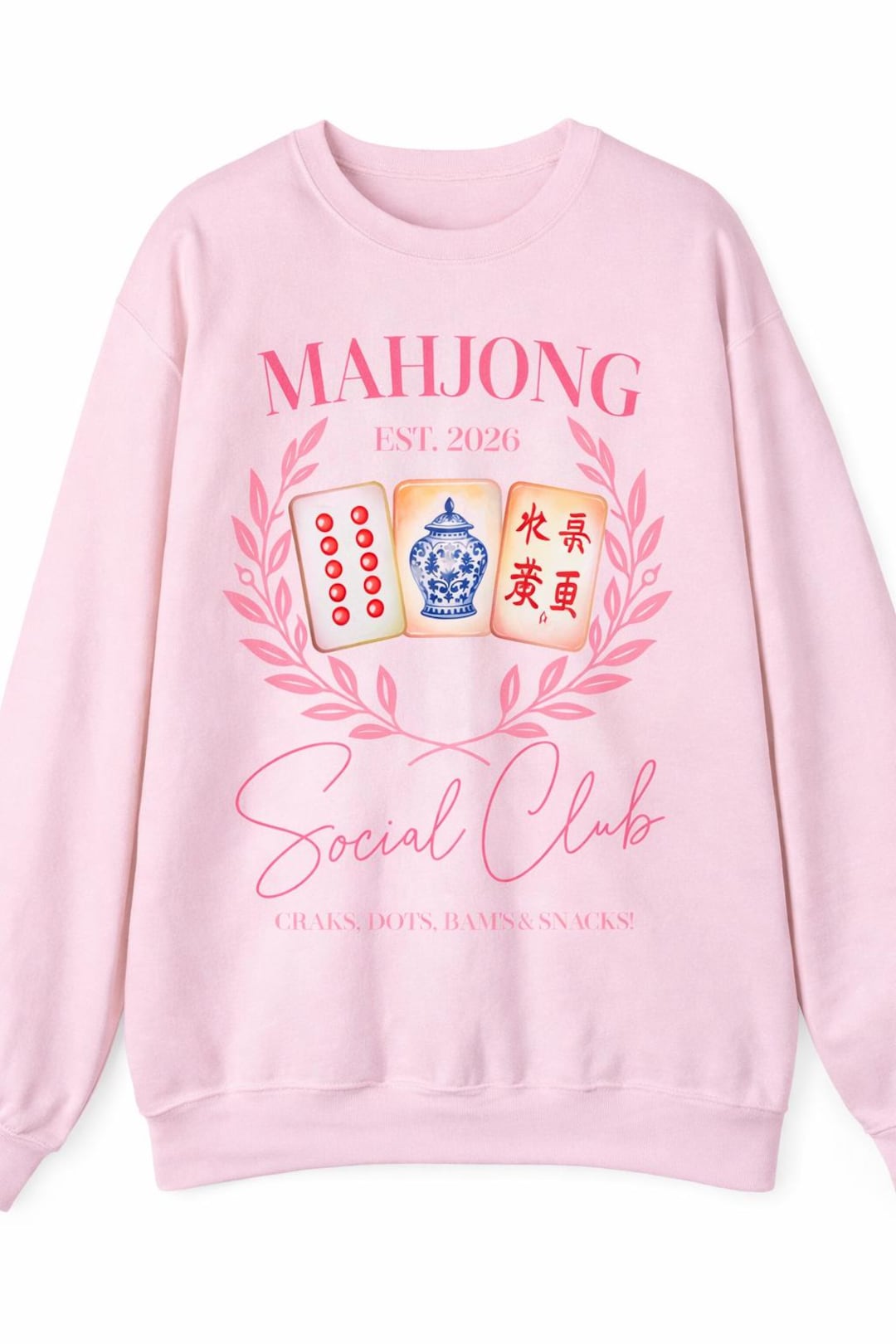 Pink Mahjong Social Club PNG | Girly Graphic (digital Download) - Etsy