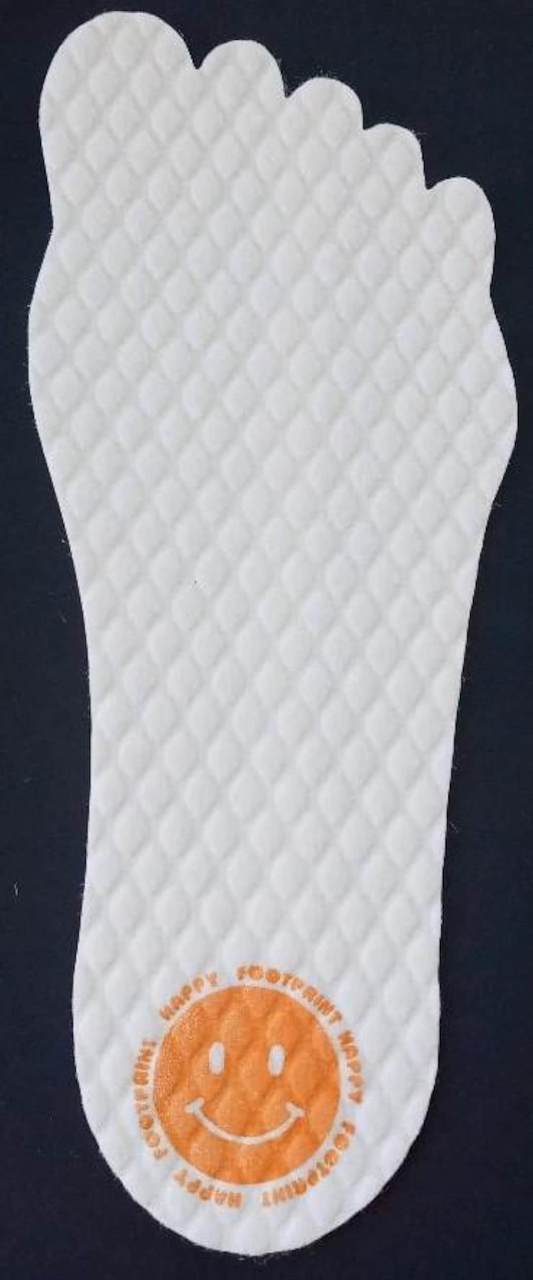 Happy Footprint Sweat-absorbing Foot Pads (disposable) With Adhesive ...