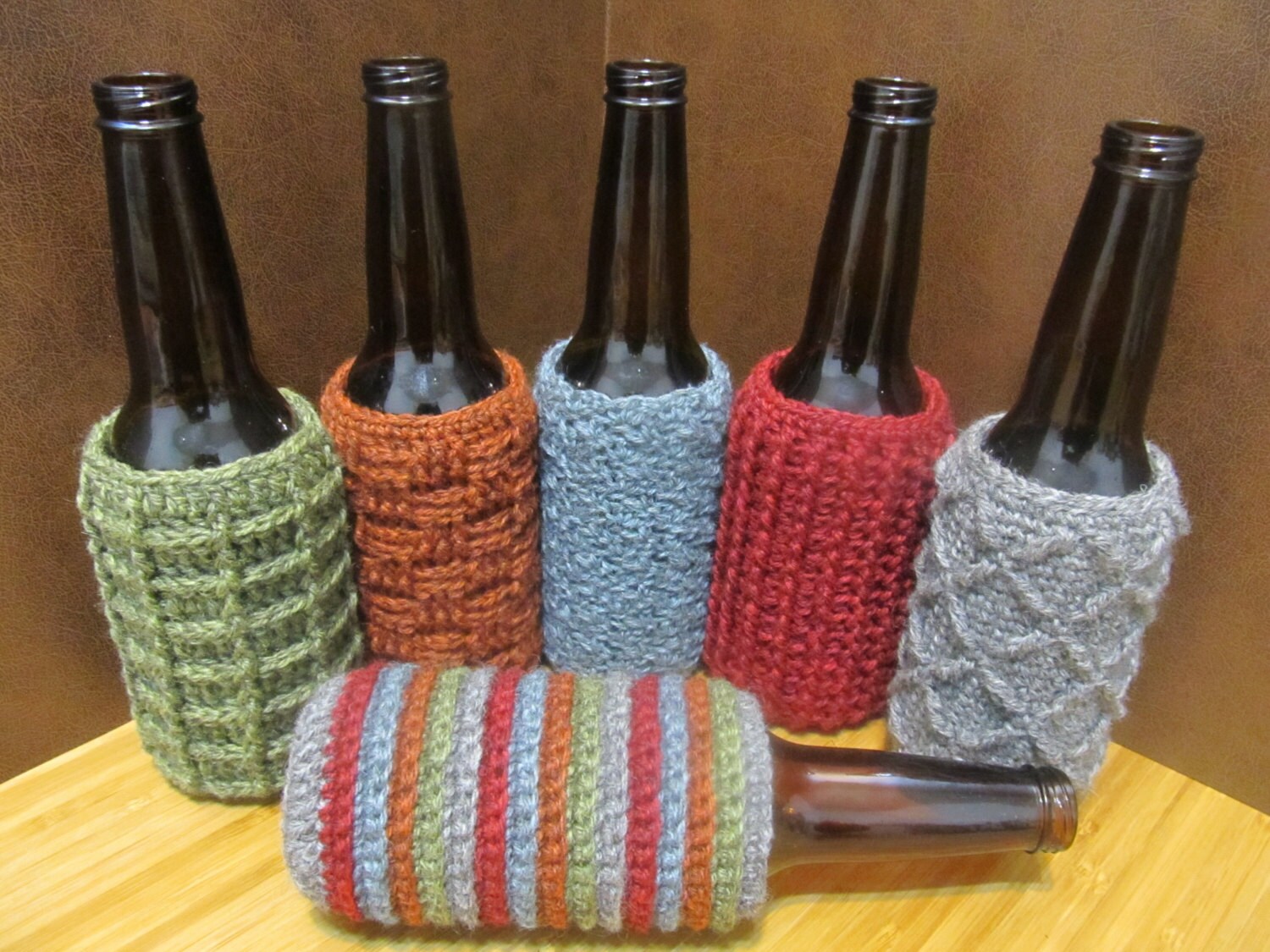 Bottle Bling-six Pack Crochet Pattern - Etsy