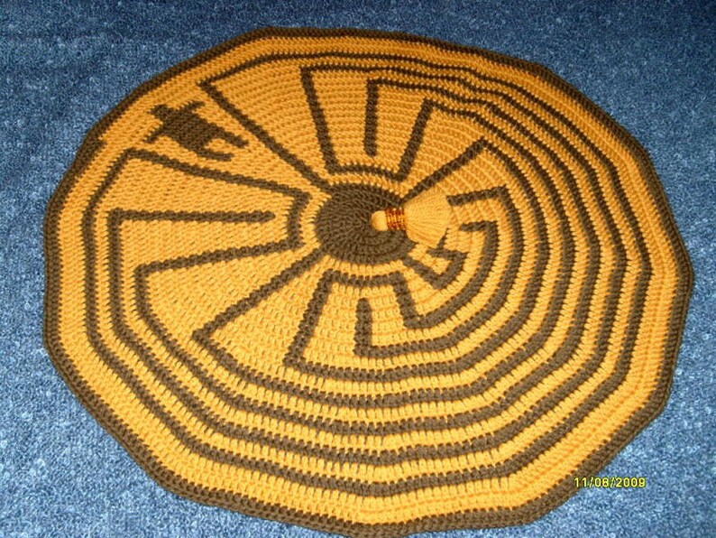 Native American, Man in a Maze, Elder Brother, Labyrinth, Crochet ...