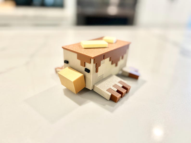 Pancake Mole 3D Printed Figurine: Roblox Grow A Garden Fan Art - Etsy