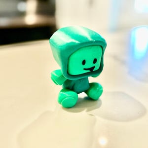 Baby Green Bean Figure From Roblox Grow a Garden - 3D Printed - 3.5 ...