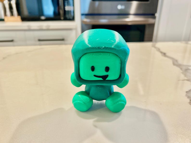 Baby Green Bean Figure From Roblox Grow a Garden - 3D Printed - 3.5 ...