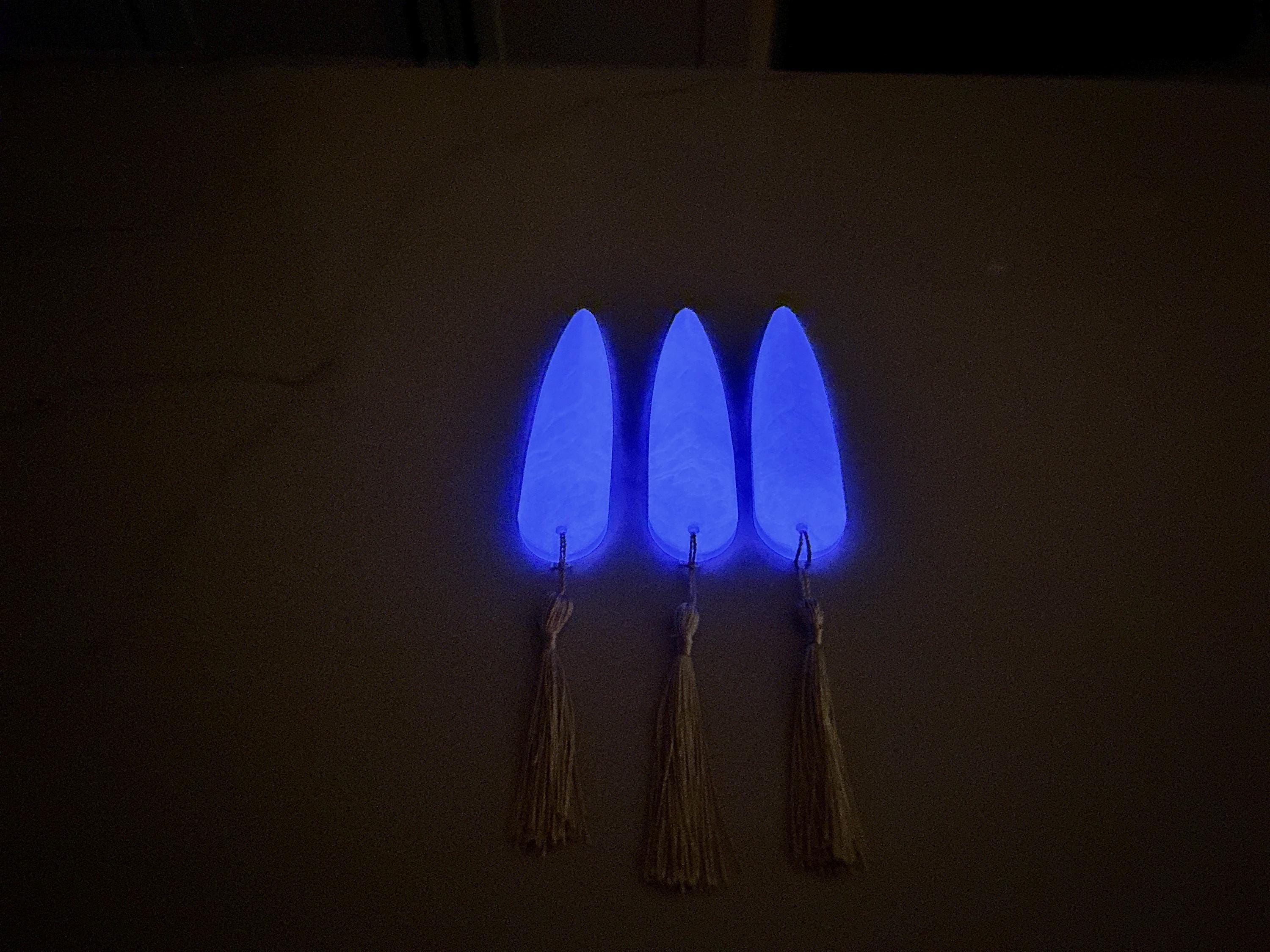 Zoey Shin-kal Dagger – Purple Glow in the Dark K-pop Prop With Tassel ...