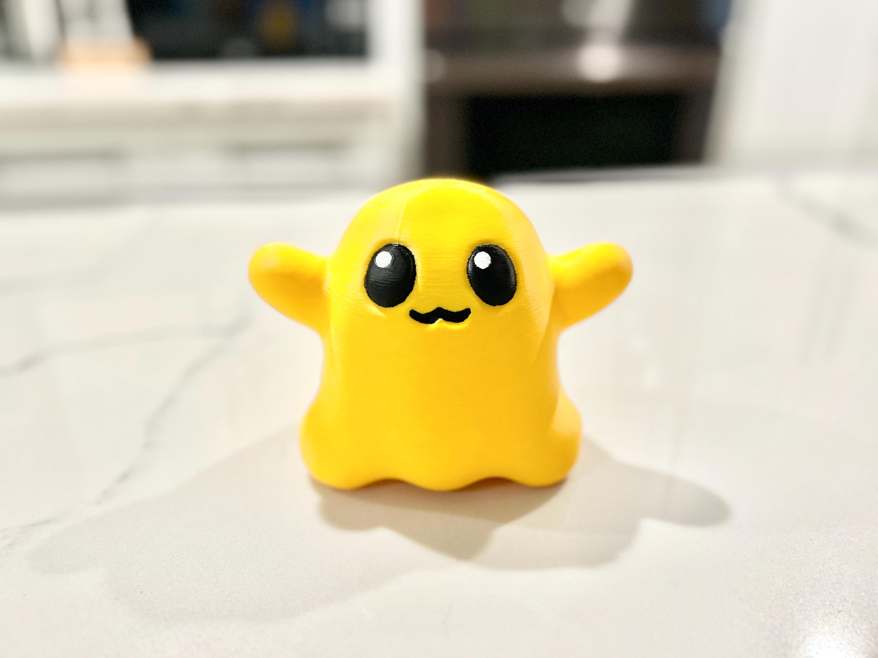 SCP-999 Tickle Monster – Yellow Slime Figurine, Desk Buddy – 3D Printed ...