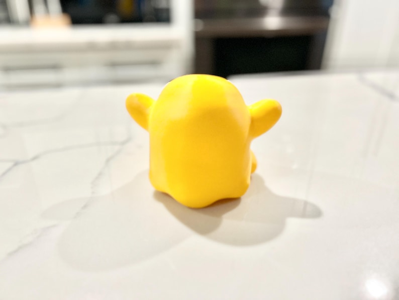 SCP-999 Tickle Monster – Yellow Slime Figurine, Desk Buddy – 3D Printed ...