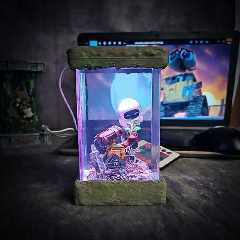 Remote Control Wall Lamp - Etsy