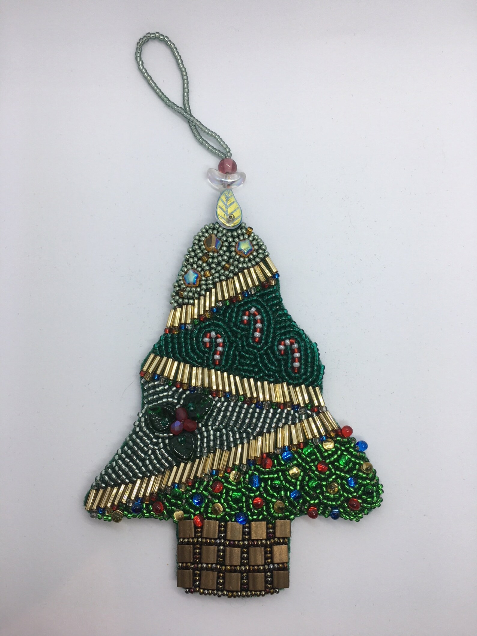 Christmas Tree Beaded Ornament Tutorial – PDF Instructions ONLY - Etsy