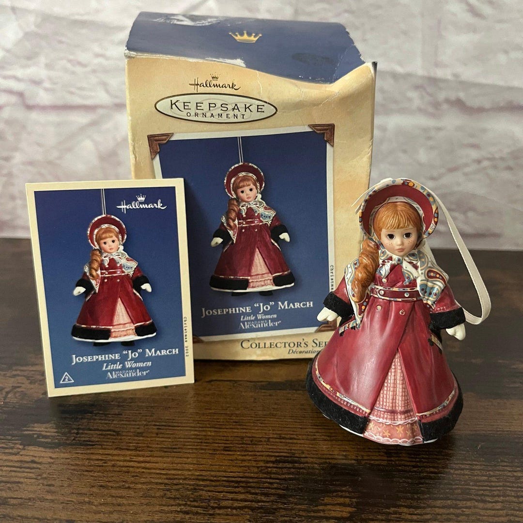 2002 Hallmark Keepsake Little Women Josephine Jo March Madame Alexander ...