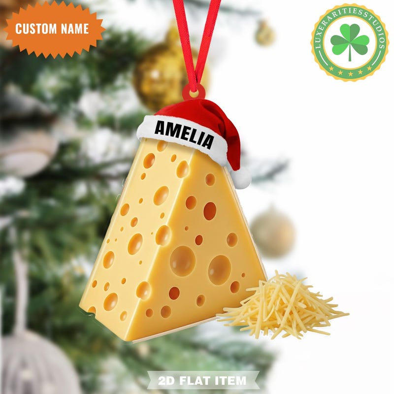 Cheese Ornament - Etsy