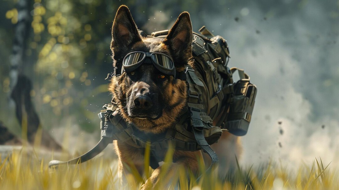Military K9 Digital Print: Combat Dog Wall Art (digital Download) - Etsy