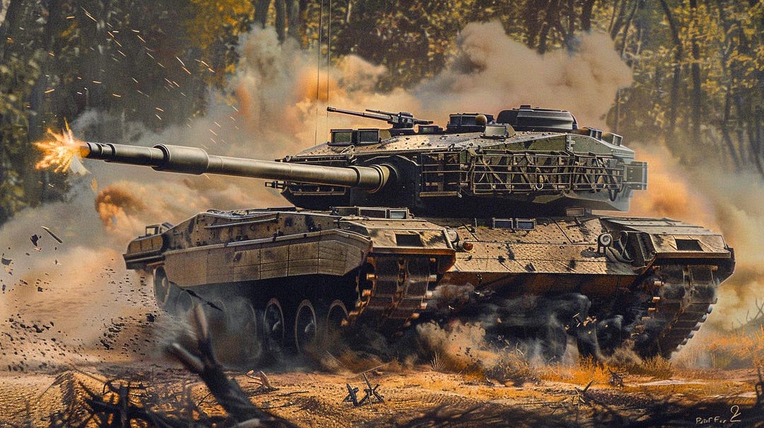 Printable Leopard 2 Tank Wall Art – Canadian Armed Forces Military ...