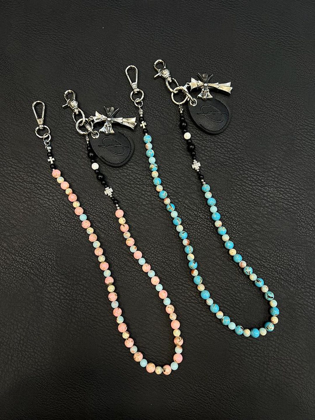 Handcrafted Beaded Pants Chain, Shell Turquoise Waist Chain, Handmade ...