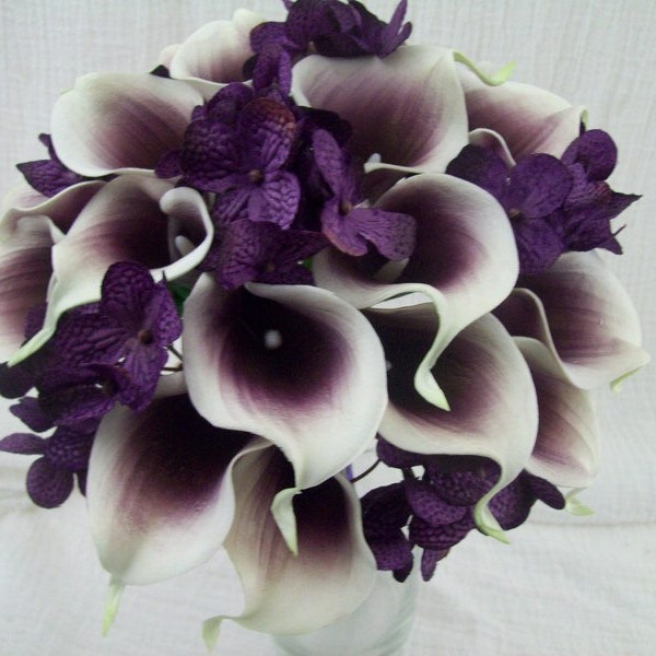 Plum Calla Lilies - Etsy
