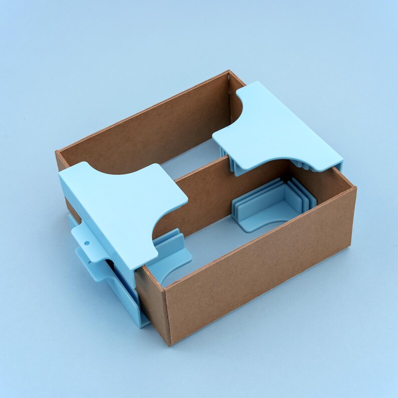Chipboard Box Corner Clamps: Cartonnage Assembly Tool, 4-piece Set - Etsy