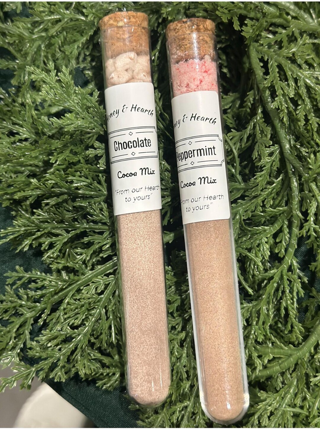 Hot Chocolate Tubes • Gourmet Cocoa Gift • Cozy Winter Stocking Stuffer ...