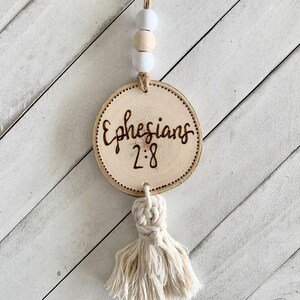 GRACE Car Mirror Ornament - Etsy