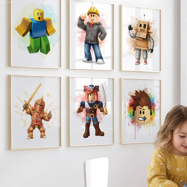 Posters Forsaken Roblox - Etsy
