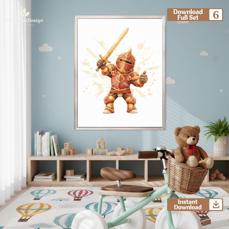 Roblox Wall Art Print Set: Gamer Room Decor (digital Download) - Etsy