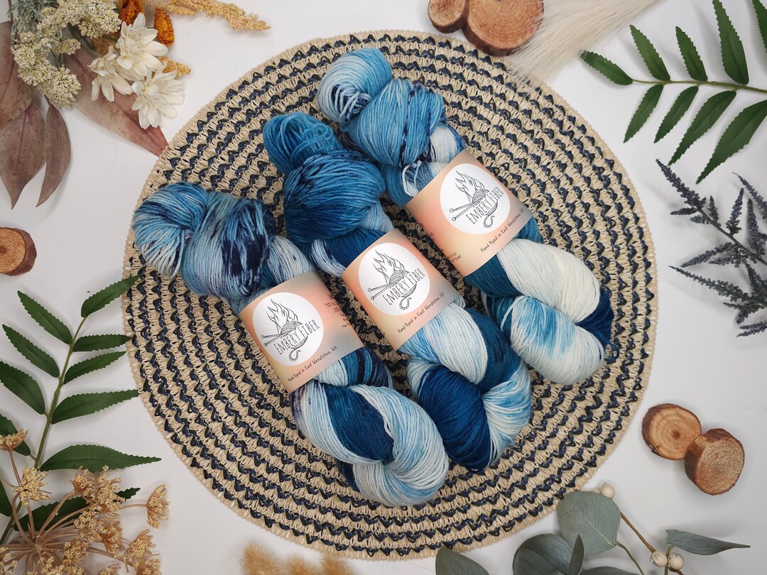 Lake Chelan - MADE TO ORDER - Hand Dyed Yarn - 6 Base Options - Indie ...