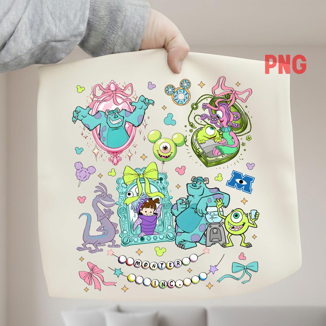 Coquette Bows Disney Monster Inc. Png, Girls Trip Group Digital ...